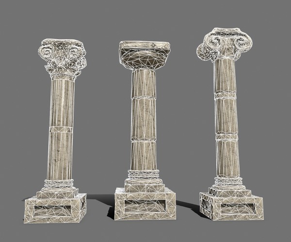 ArtStation - Pillar Set | Game Assets
