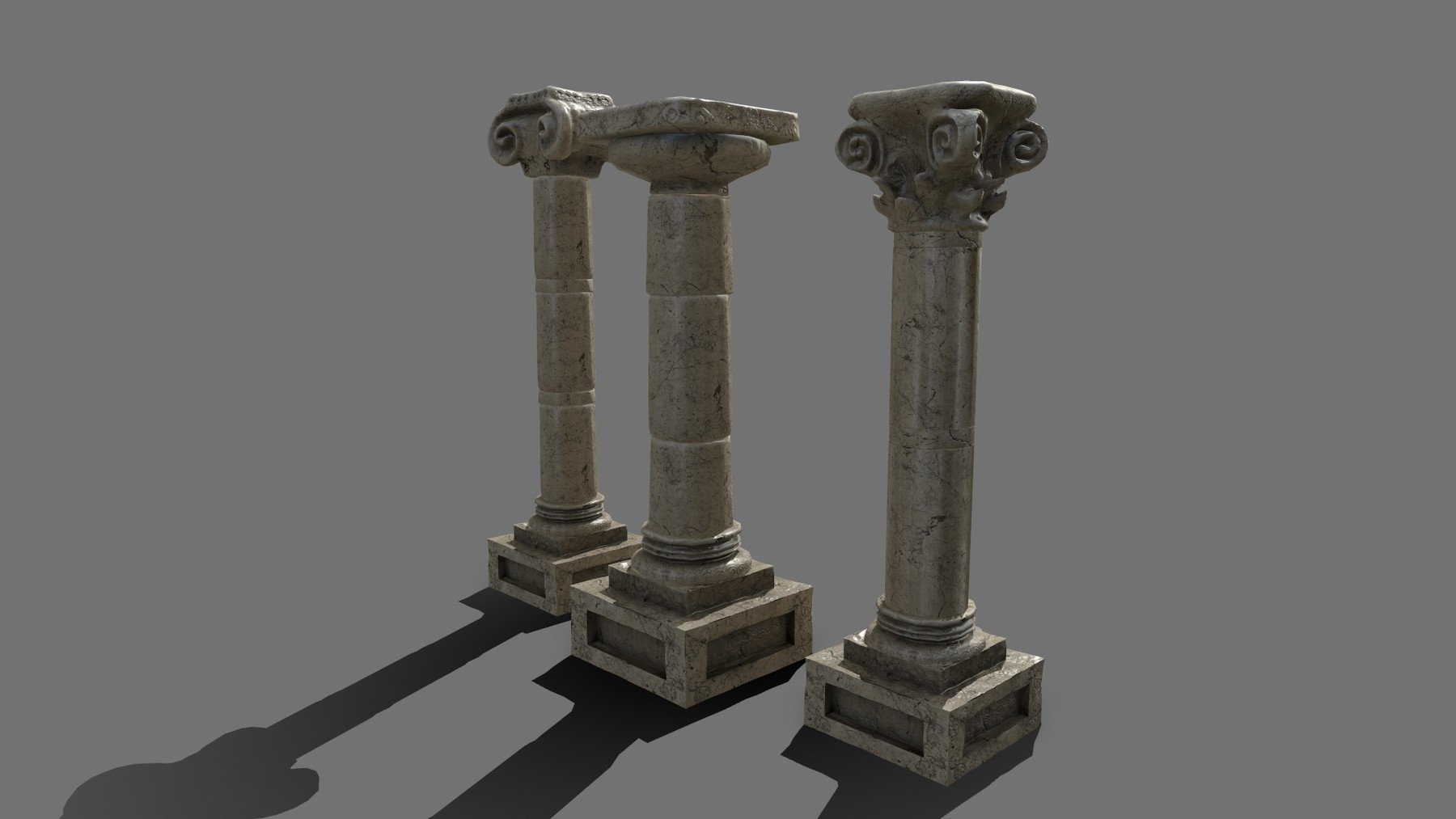 ArtStation - Pillar Set | Game Assets