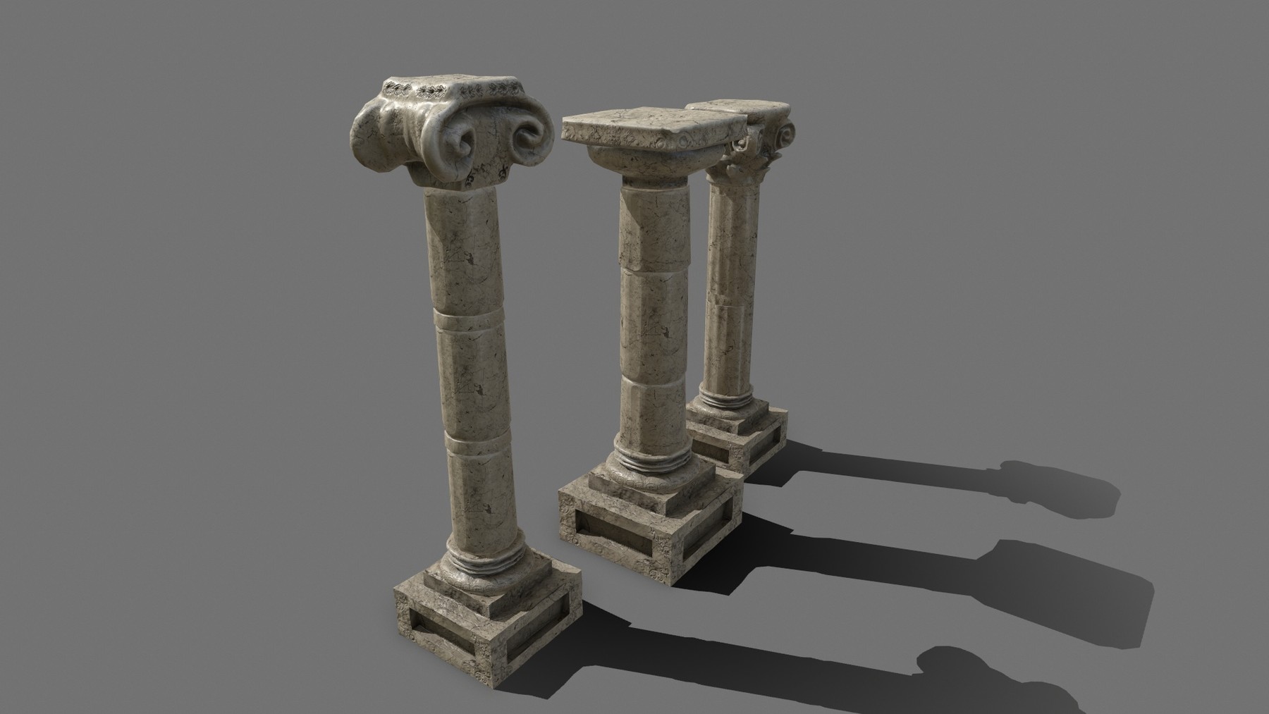 ArtStation - Pillar Set | Game Assets