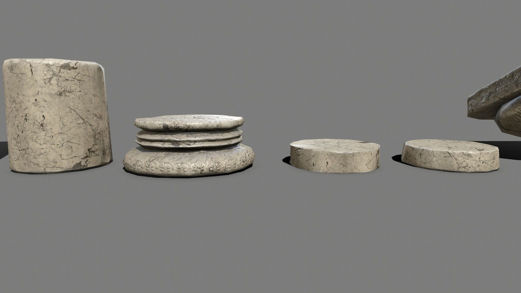 ArtStation - Pillar Set | Game Assets