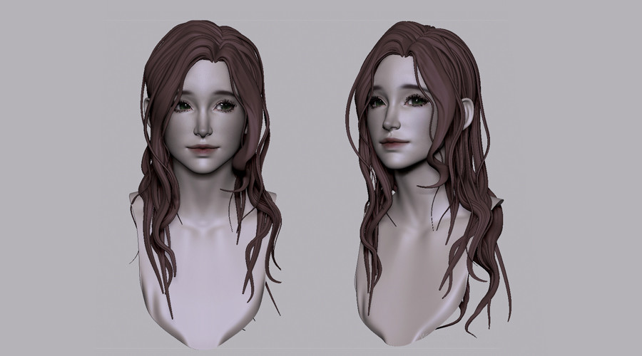 ArtStation - Doodle face_001_JH | Resources