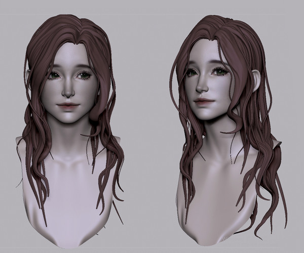 ArtStation - Doodle face_001_JH | Resources