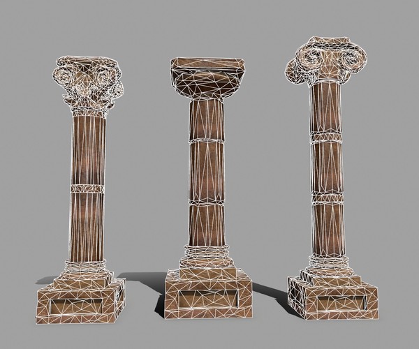 ArtStation - Pillar Set | Game Assets