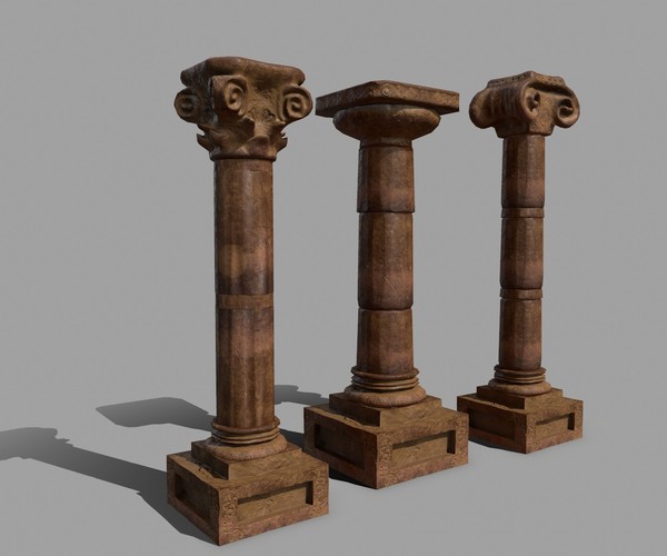 ArtStation - Pillar Set | Game Assets