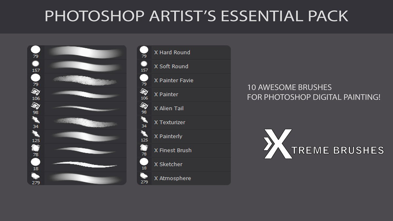 ArtStation - Photoshop Artists Essential Pack | Brushes