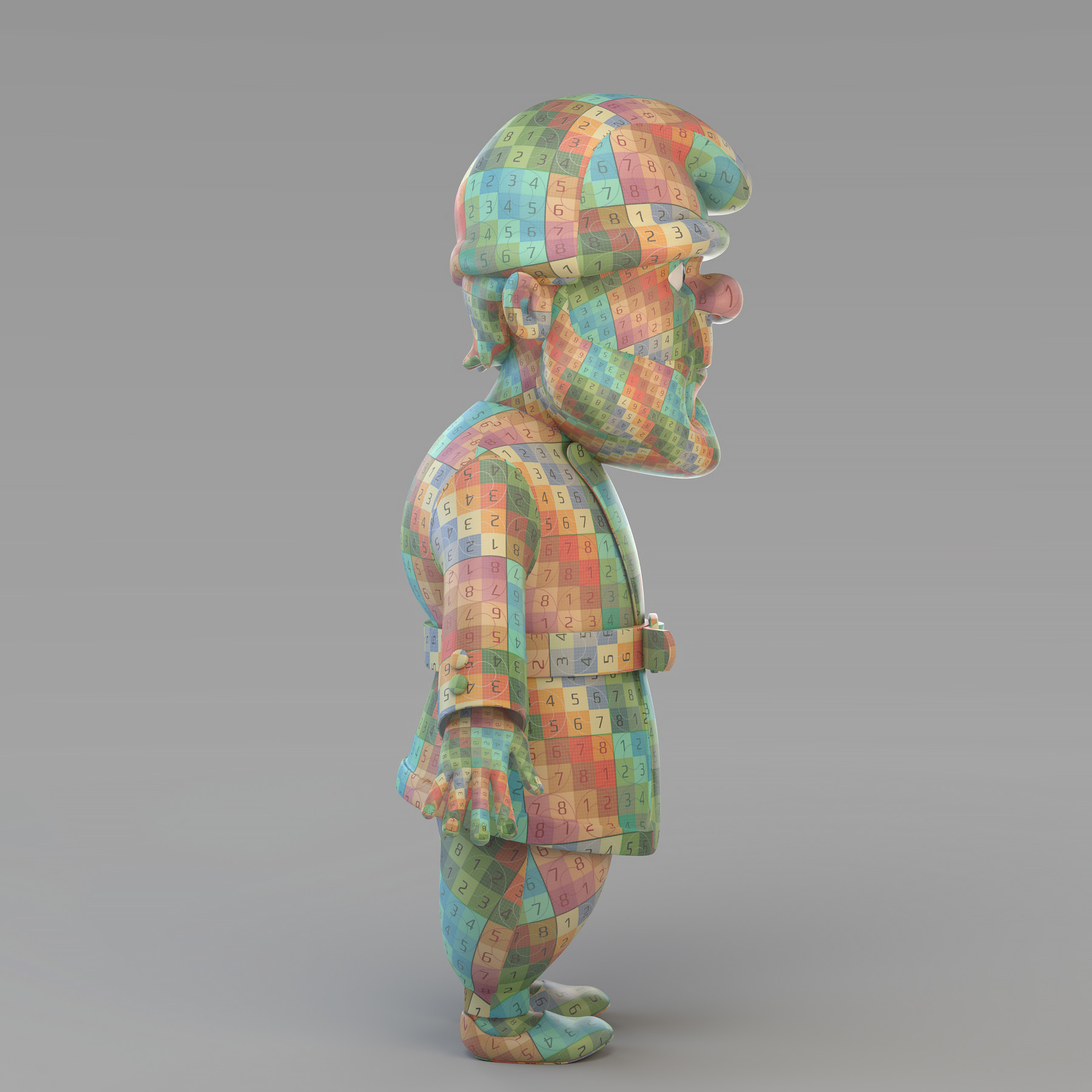 ArtStation - Cartoon Gnome 02 | Resources