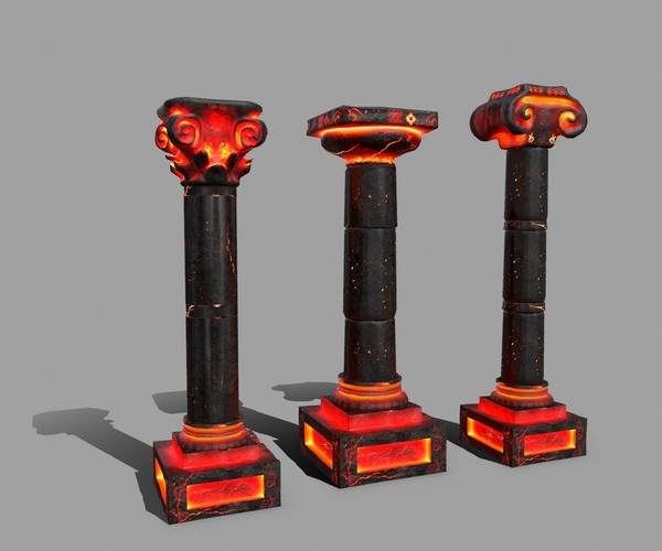 ArtStation - Pillar Set | Game Assets