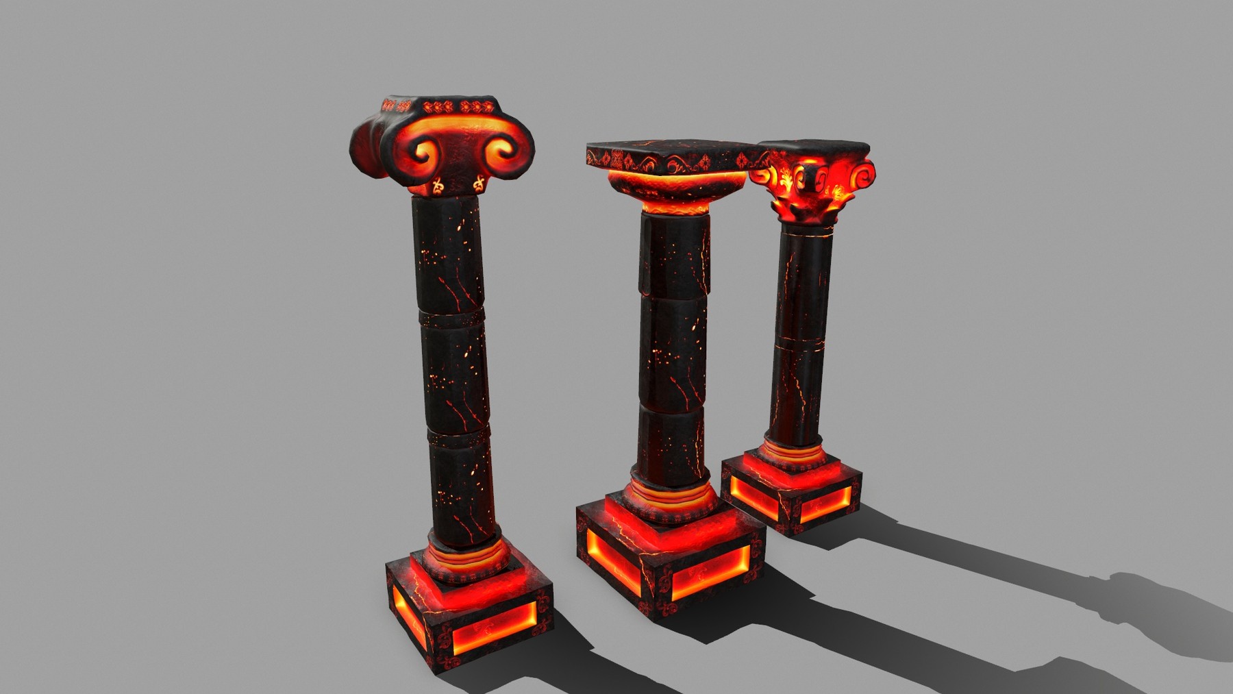 ArtStation - Pillar Set | Game Assets