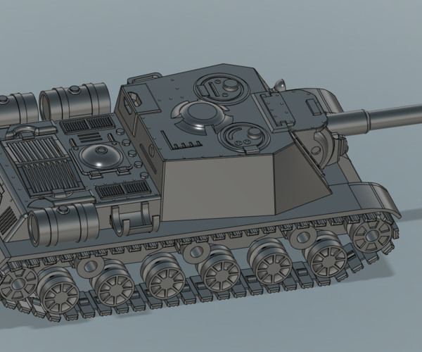ArtStation - ISU-152 - 3D Print Ready | Resources