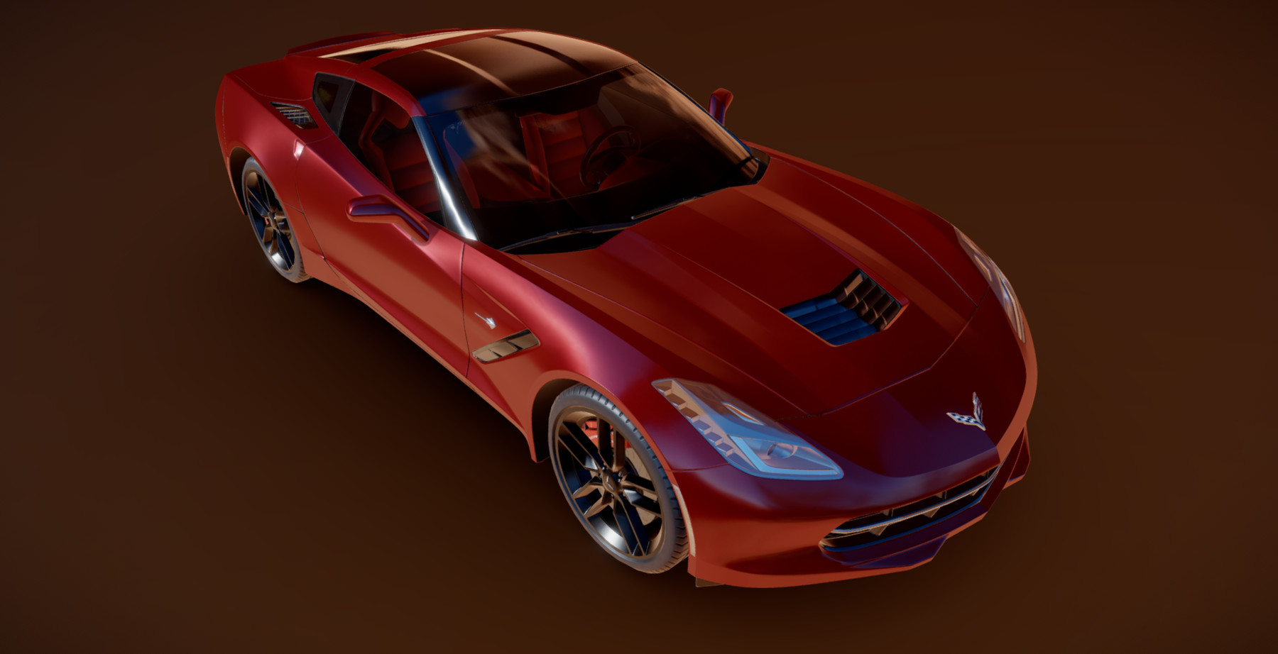 ArtStation - Chevrolet Corvette Stingray | Game Assets