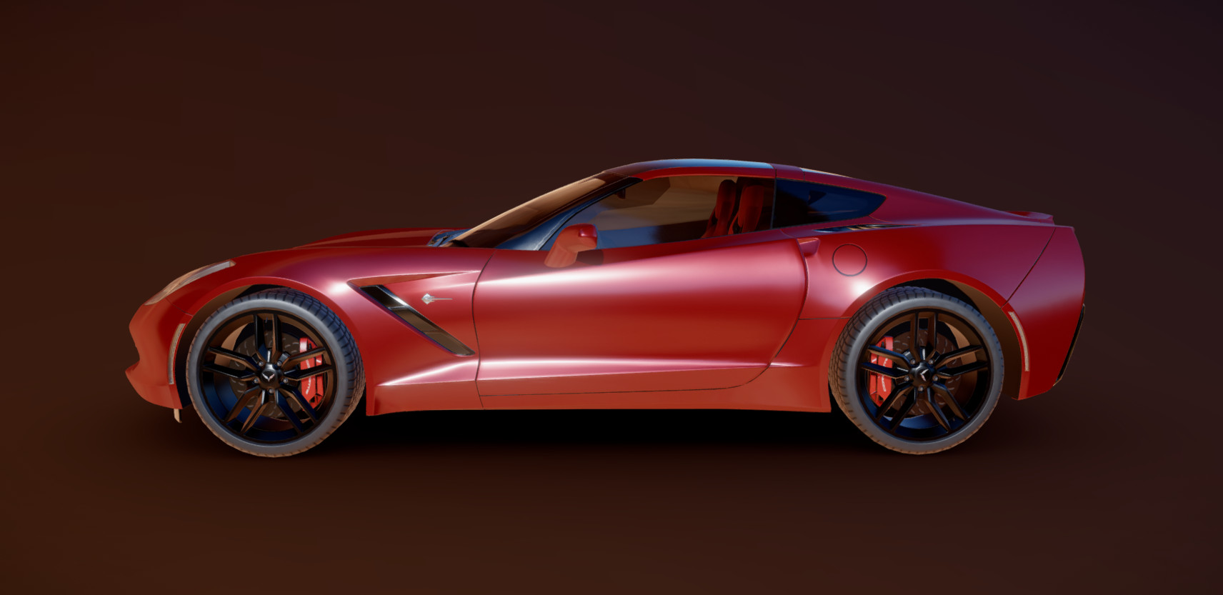 ArtStation - Chevrolet Corvette Stingray | Game Assets