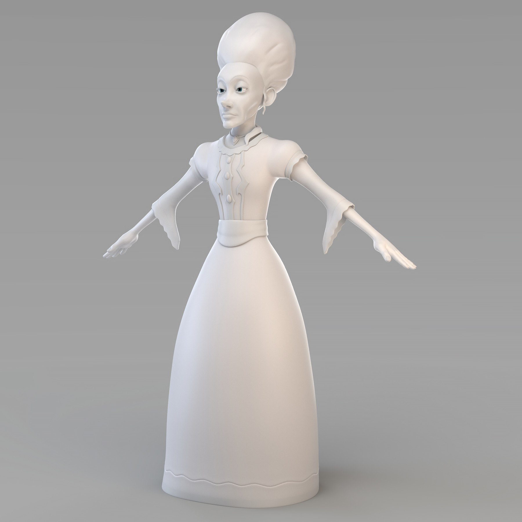 ArtStation - Cartoon Old Princess | Resources