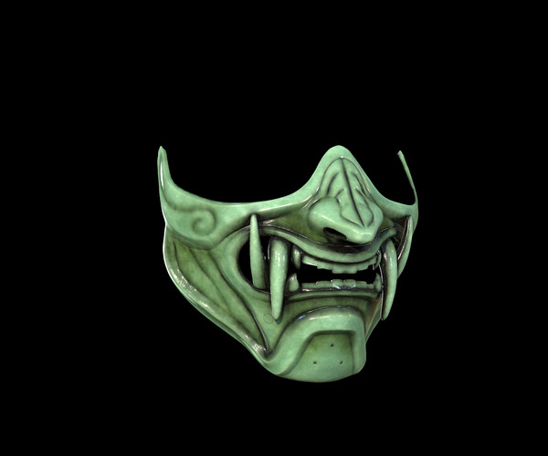 ArtStation - Samurai Mask ver1 | Game Assets