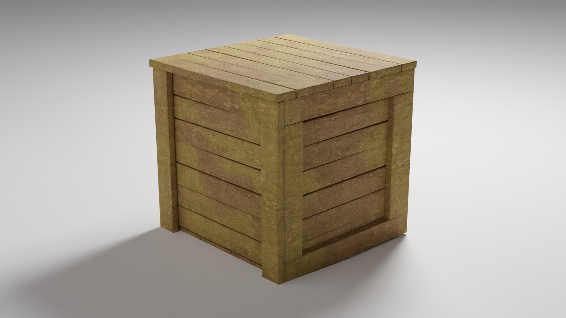 ArtStation - PBR Box Crate | Game Assets