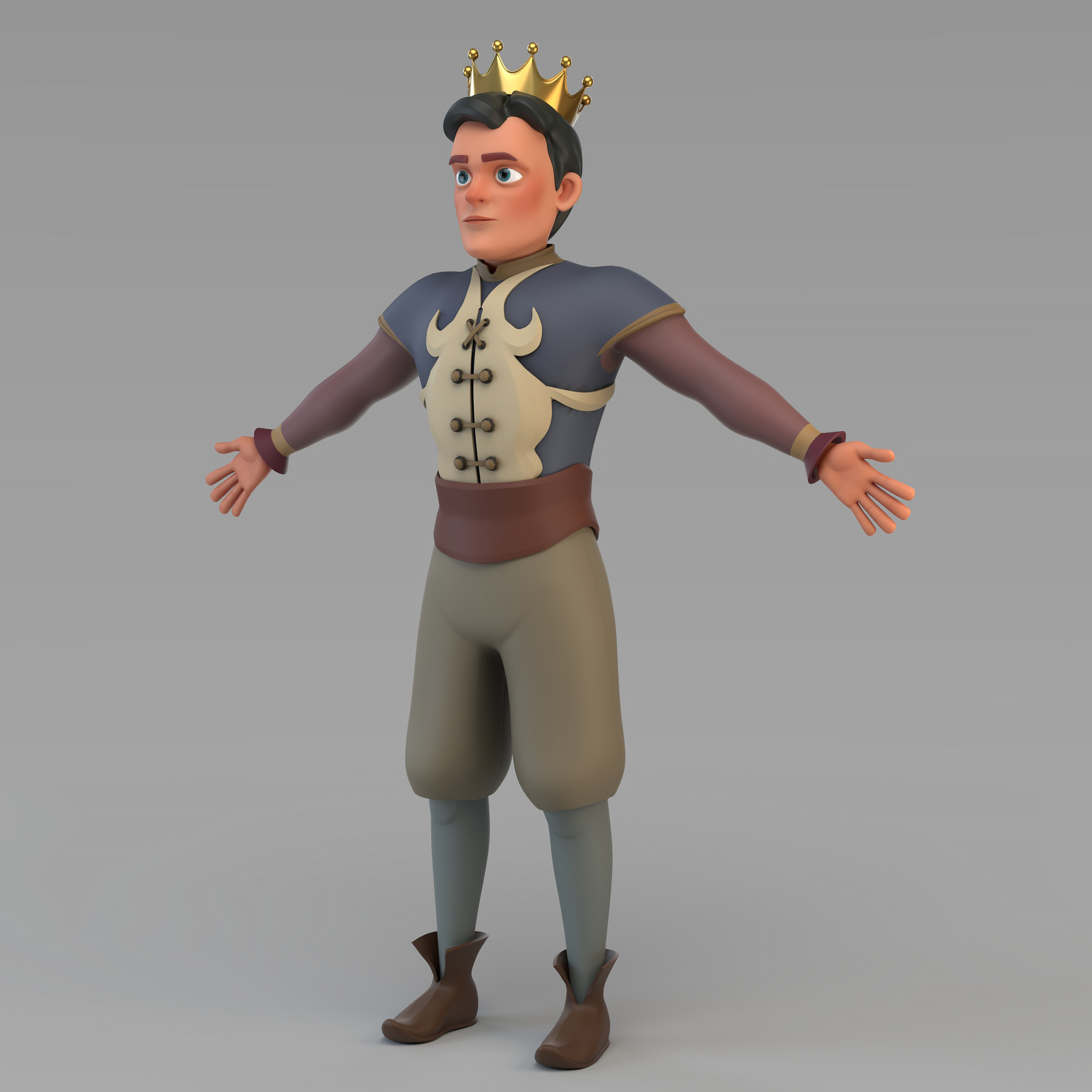 ArtStation - Cartoon Prince 01 | Resources
