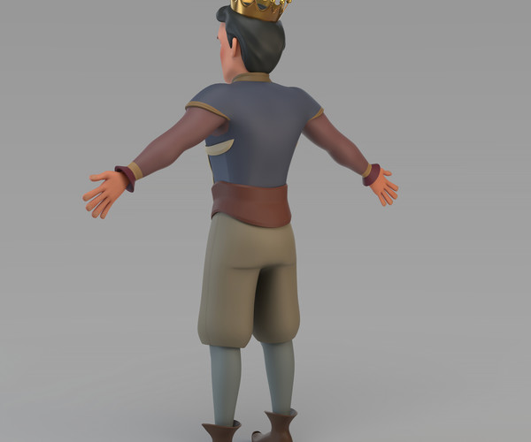 ArtStation - Cartoon Prince 01 | Resources