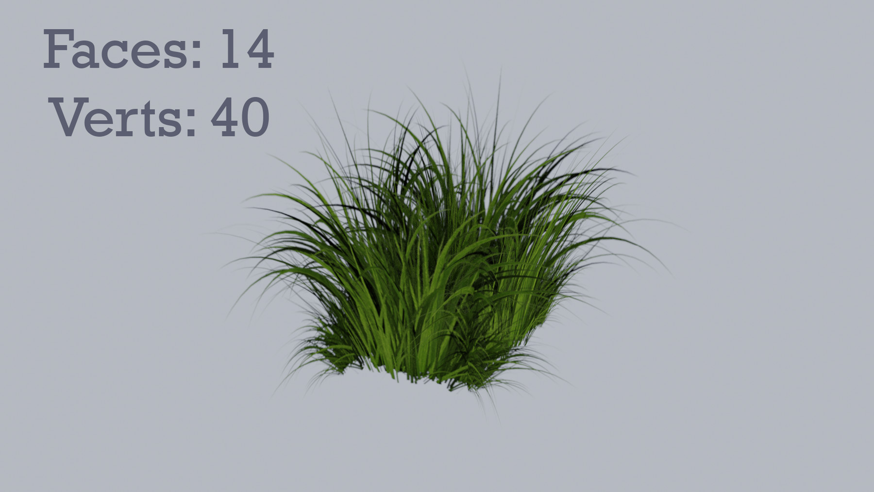 Artstation Low Poly Grass Pack Game Assets