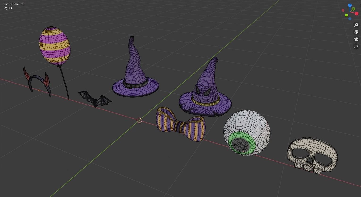 ArtStation - Halloween Pack 3D Model | Game Assets