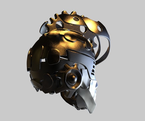 ArtStation - Cyber Punk Helmet | Game Assets