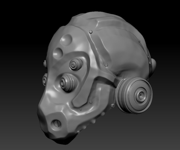 ArtStation - Tactical Sci Fi Helmet | Resources
