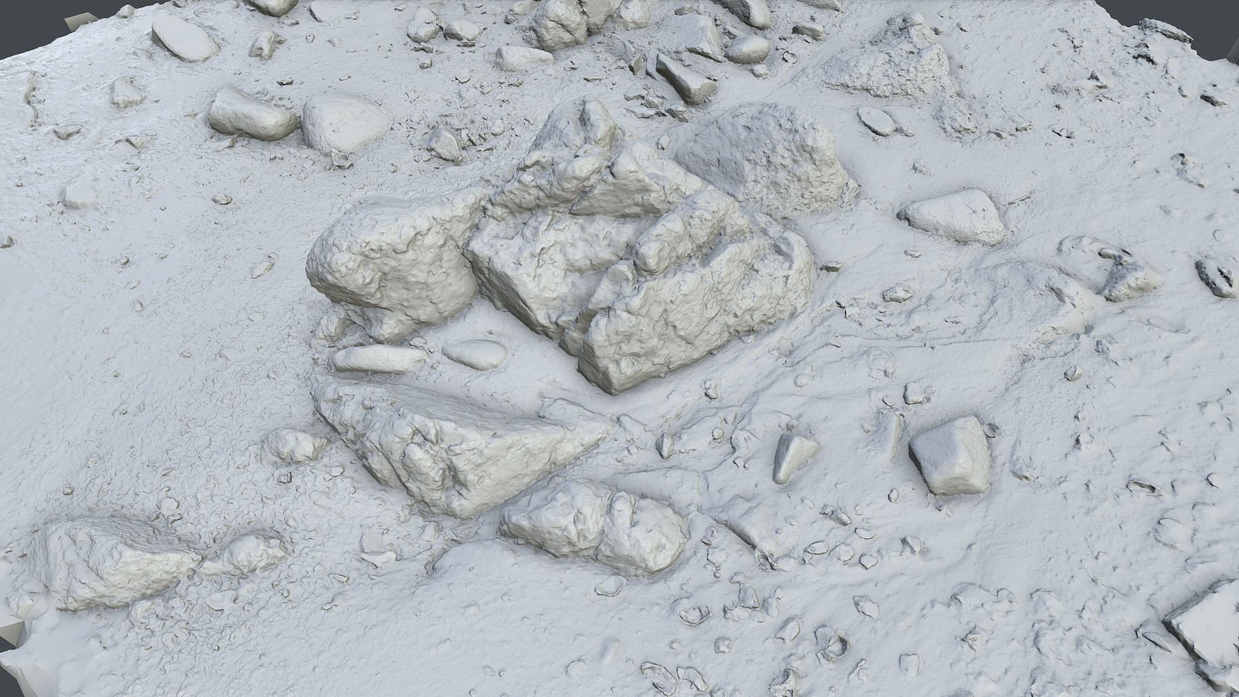 ArtStation - Photoscan_Beach Rock_0049_only HighPoly Mesh (16K Texture ...