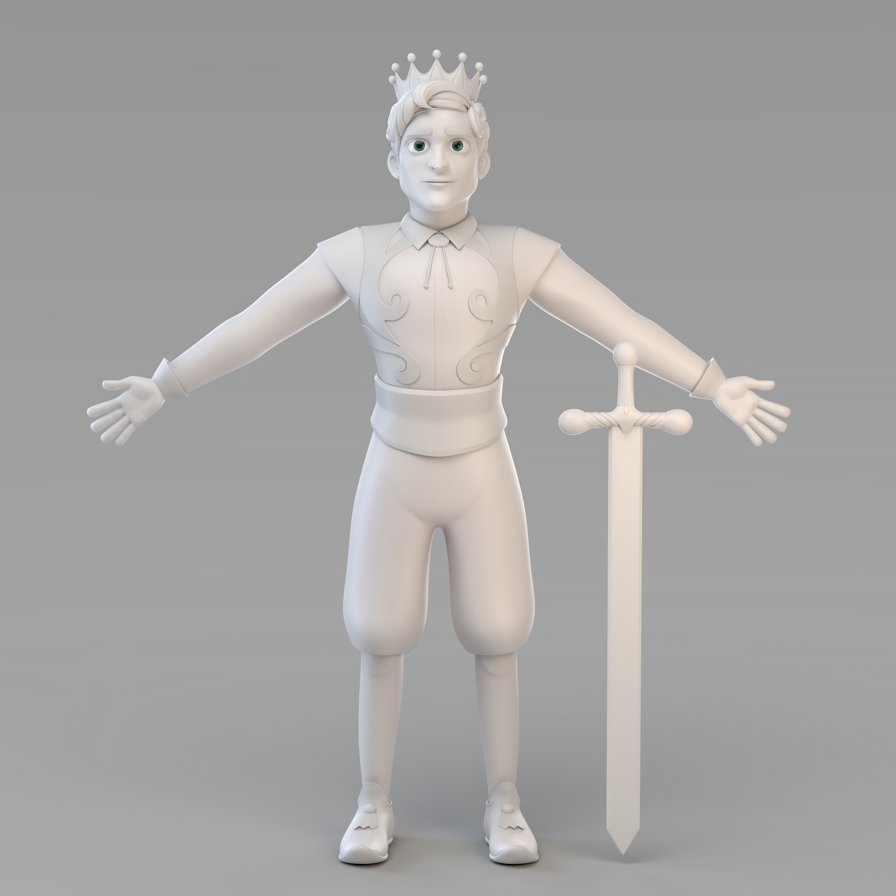 ArtStation - Cartoon Prince 03 | Resources