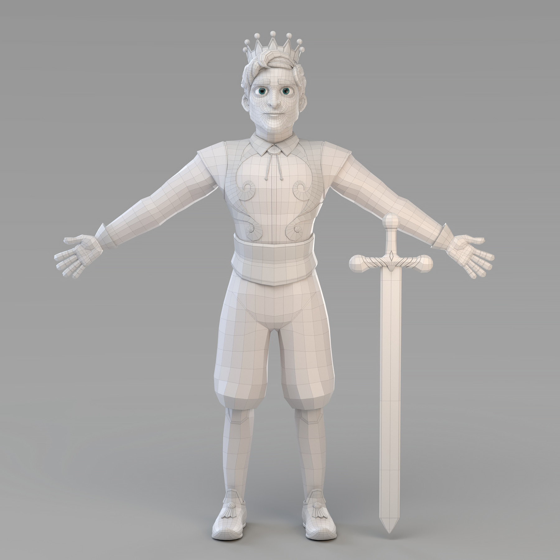 ArtStation - Cartoon Prince 03 | Resources
