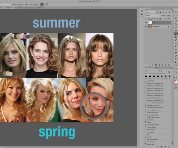 ArtStation - How to draw blonde hair tutorial | Tutorials