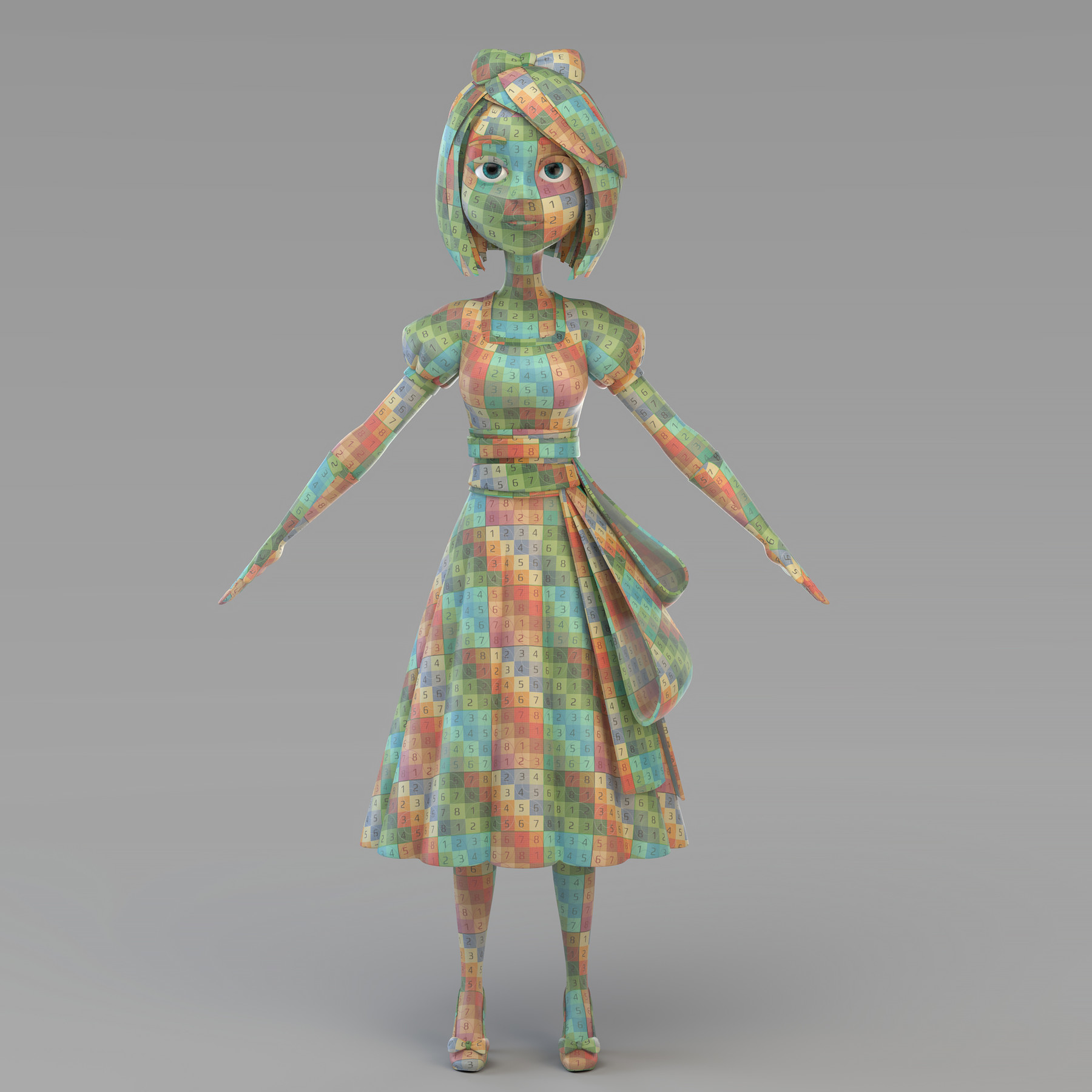 ArtStation - Cartoon Snow Princess | Resources