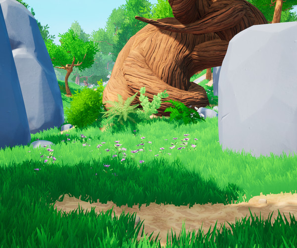 ArtStation - Stylized Forest Asset Pack | Game Assets