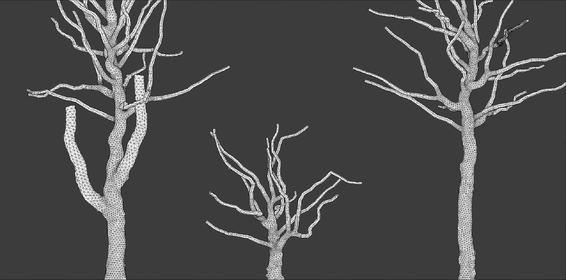 ArtStation - Dead Trees Vol.2 | Game Assets