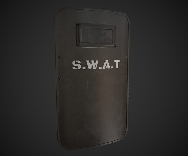 ArtStation - Riot Shield 2 | Game Assets