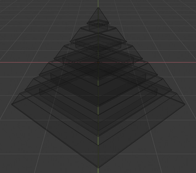 ArtStation - Golden and Green Marbled Pyramid with Squared Spike | Game ...