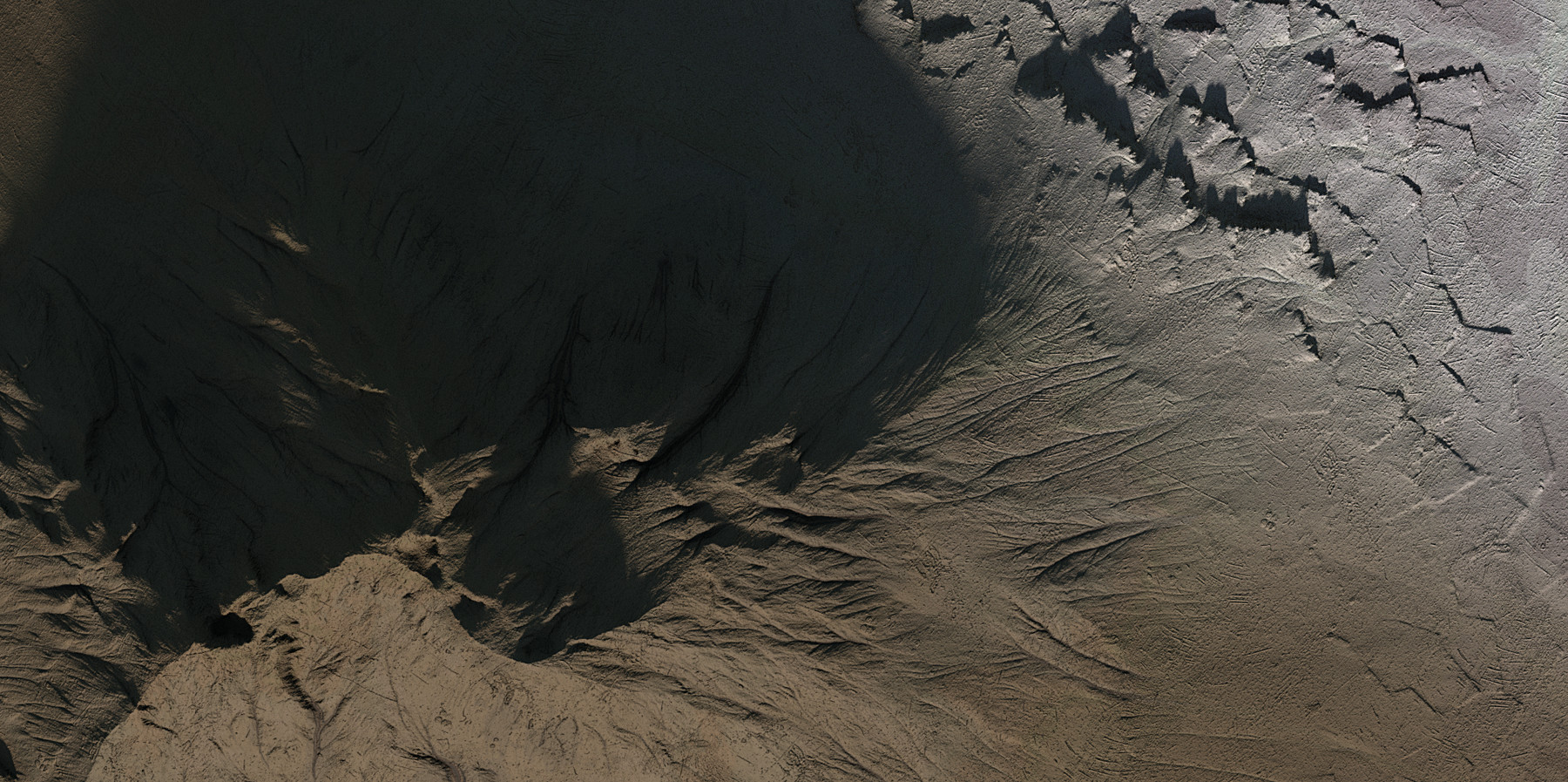 ArtStation - Height/Displacement map pack IV Alien Mountains/Cliffs ...