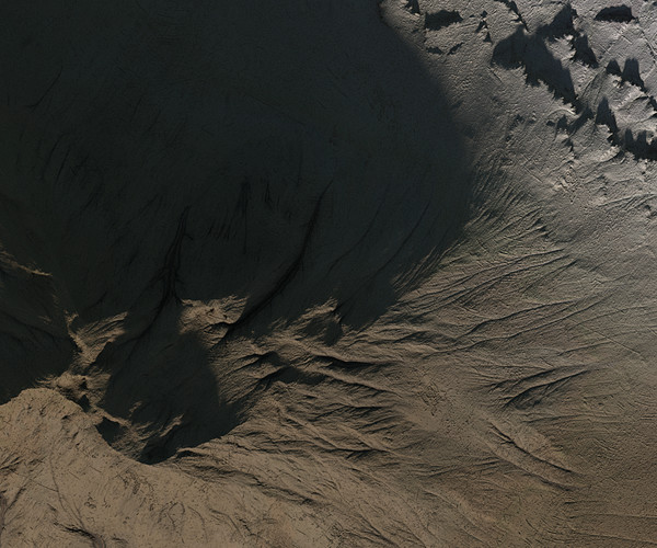 ArtStation - Height/Displacement map pack IV Alien Mountains/Cliffs ...