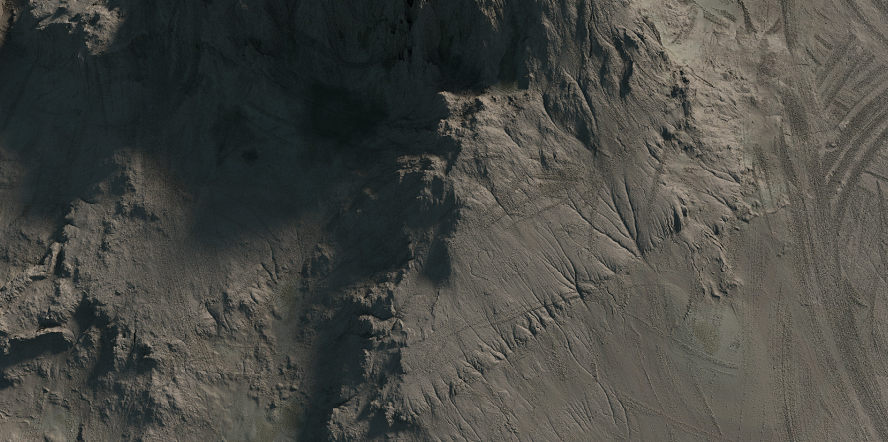 ArtStation - Height/Displacement map pack IV Alien Mountains/Cliffs ...