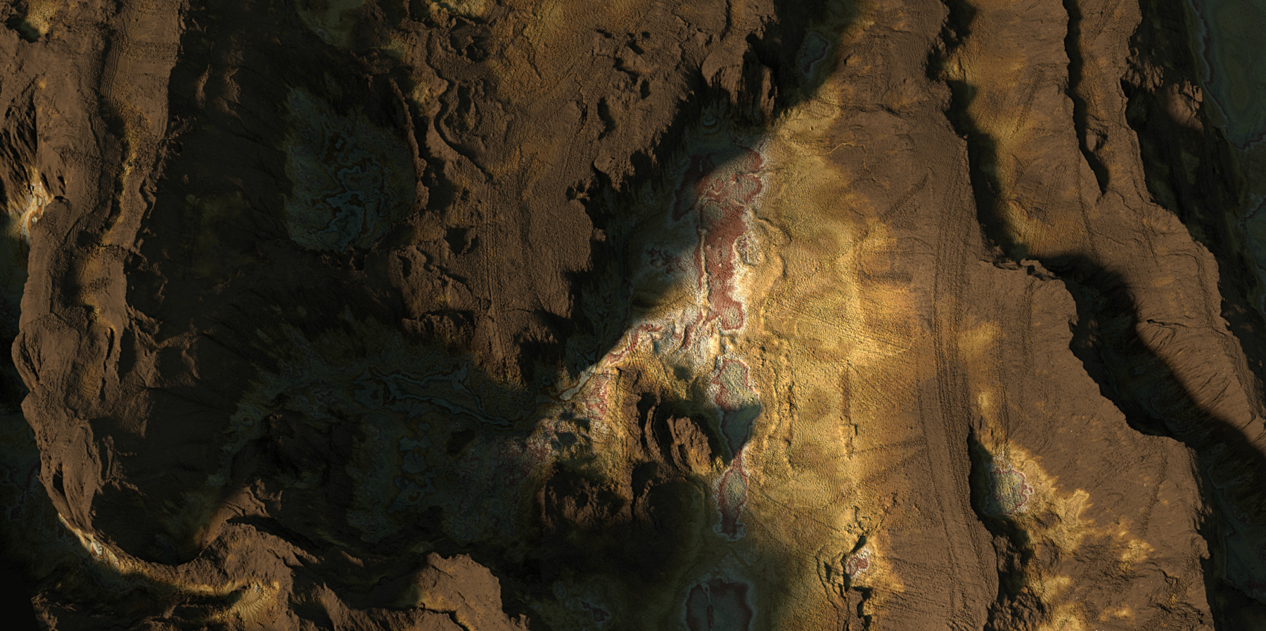 ArtStation - Height/Displacement map pack IV Alien Mountains/Cliffs ...