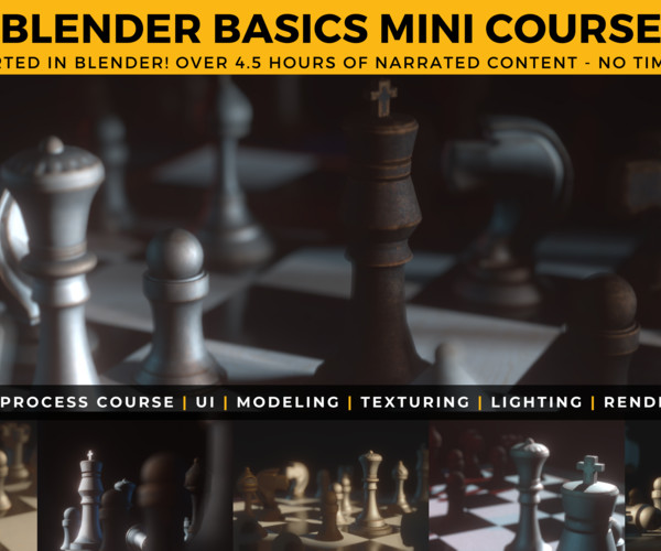ArtStation - Blender Basics Mini Course | Tutorials