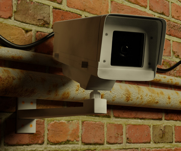 ArtStation - Outdoor surveillance camera | Resources