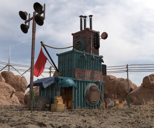 ArtStation - 3D Modeling concept art | Game Assets