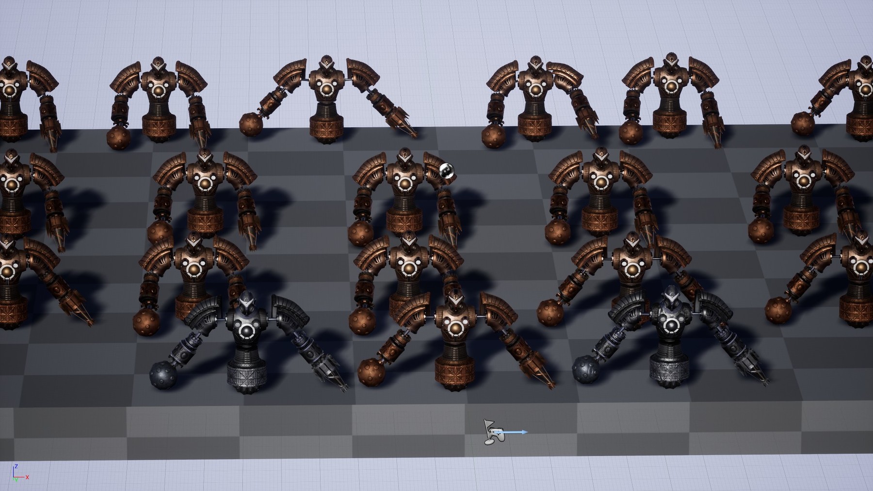 ArtStation - The mechanical Golem | Game Assets