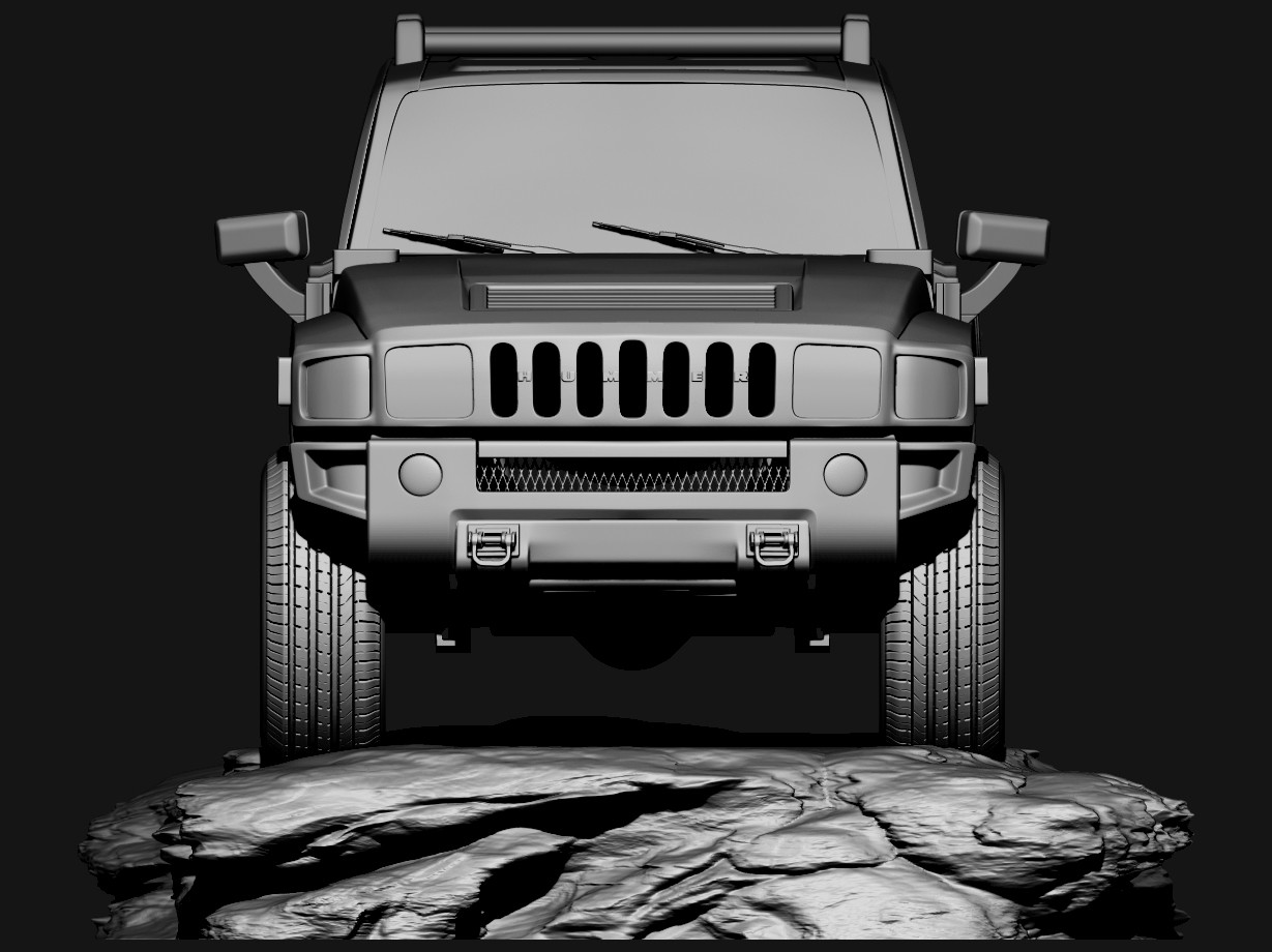 ArtStation - Hummer | Resources