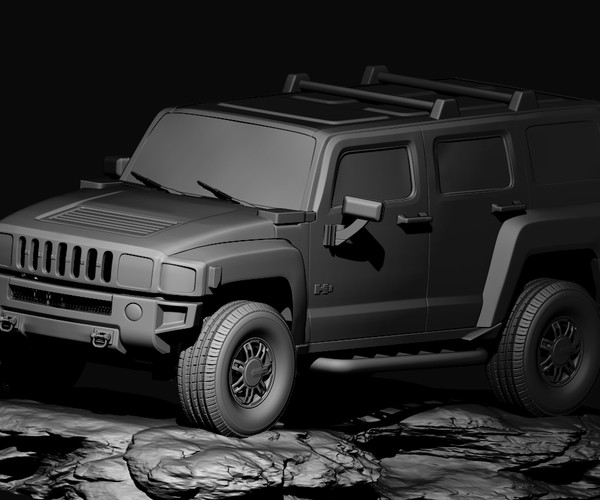 Hummer H3 Blueprint