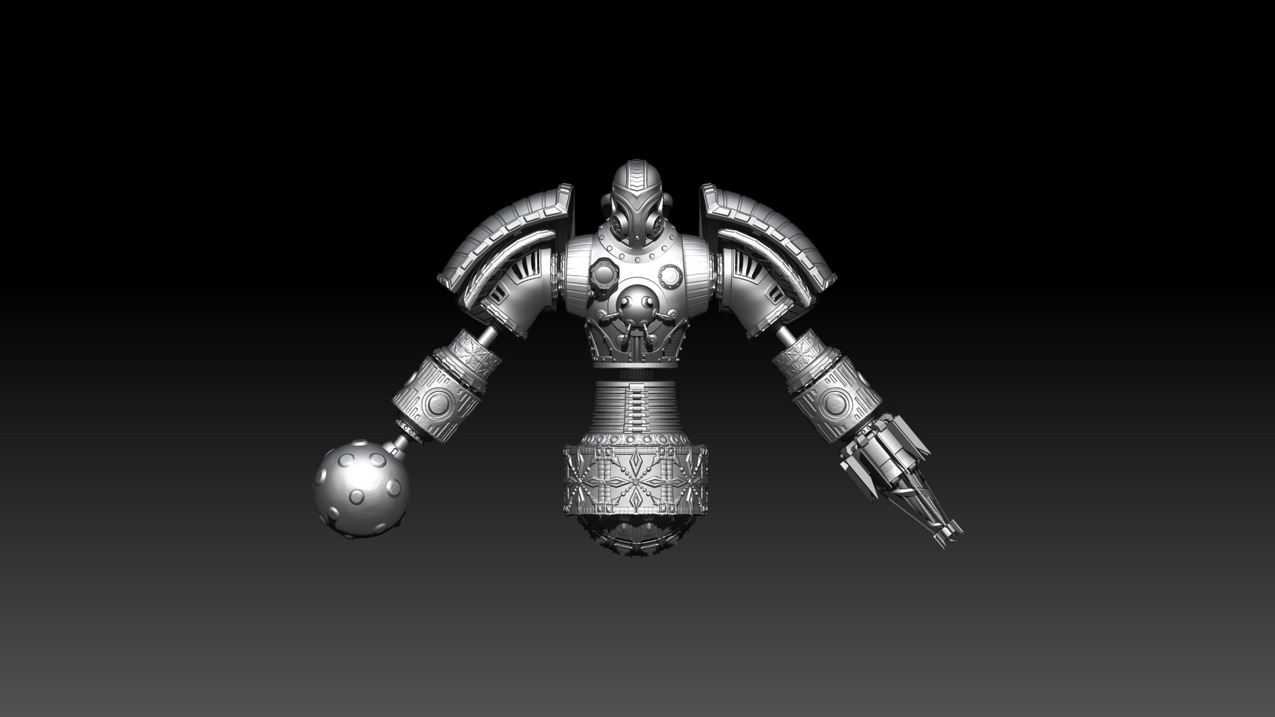 ArtStation - The mechanical golem | Resources