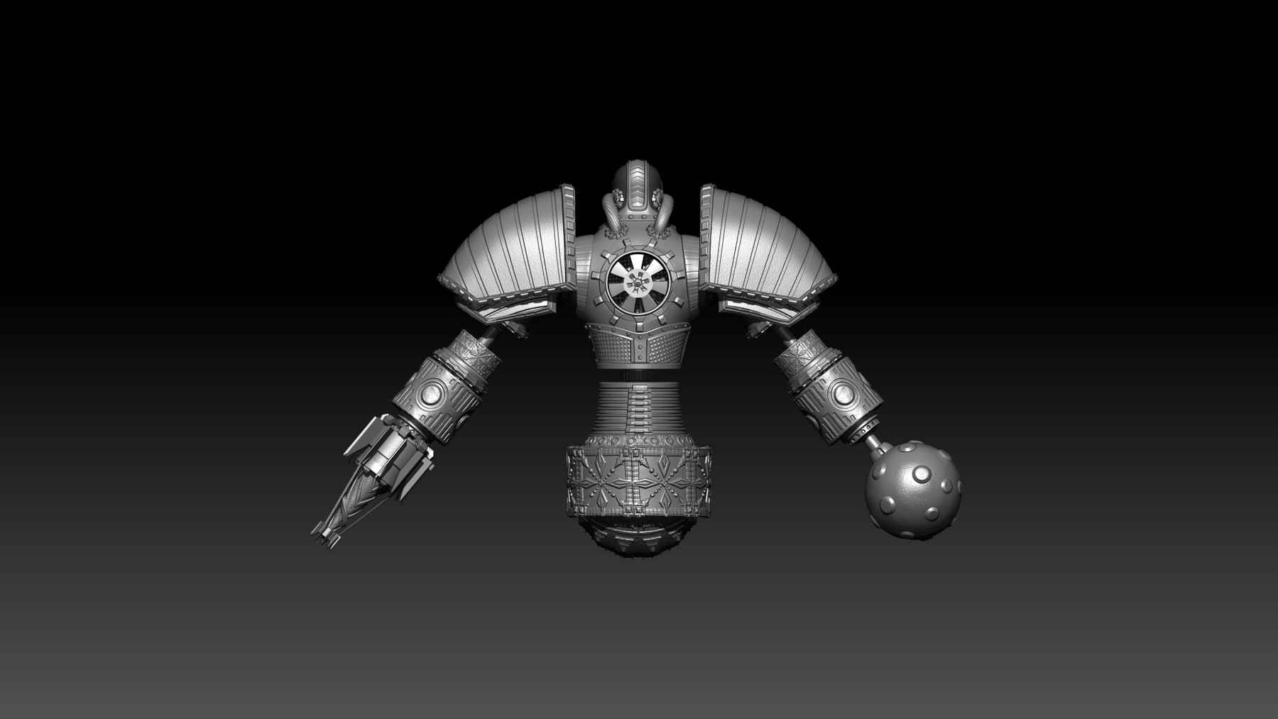 ArtStation - The mechanical golem | Resources