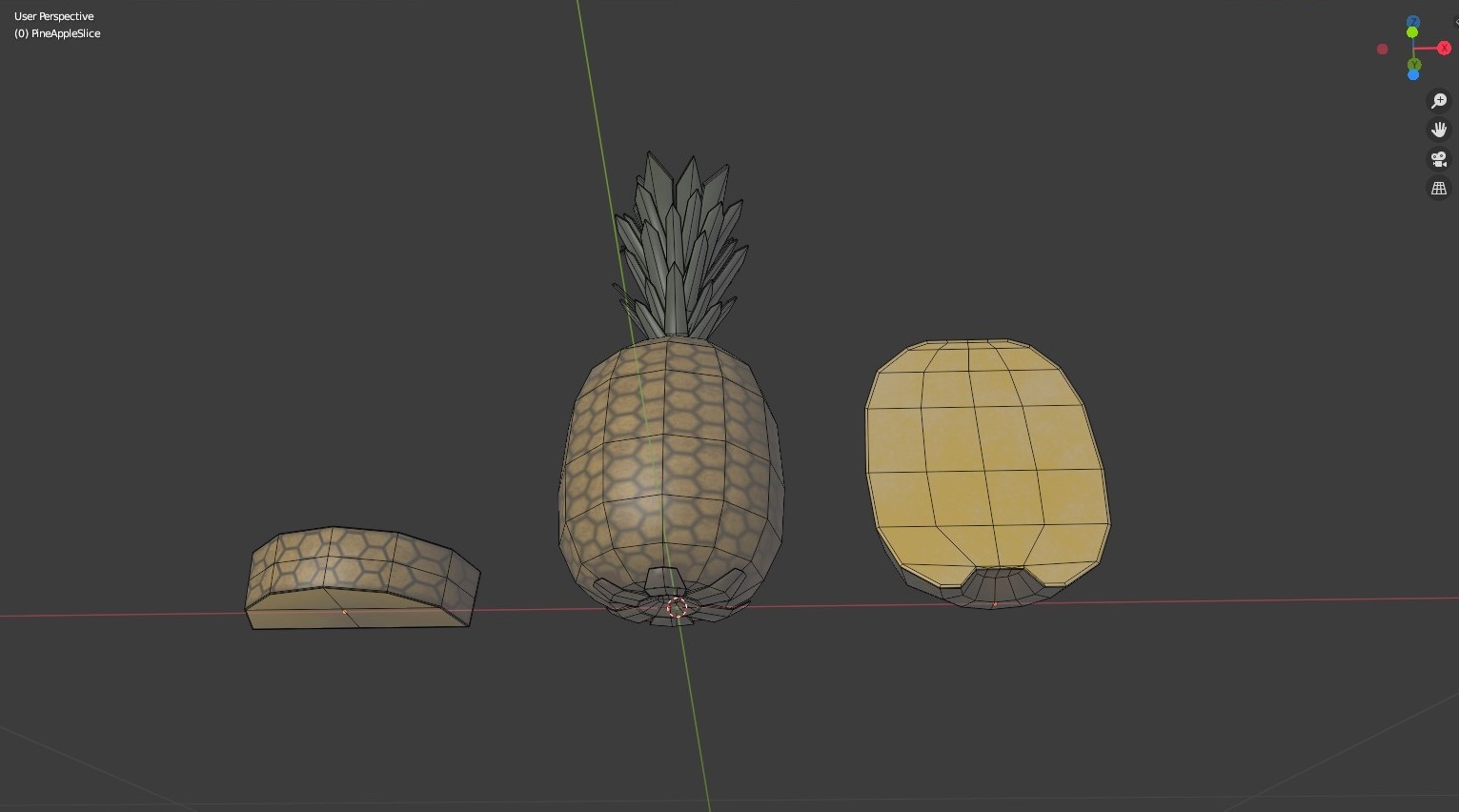 ArtStation - Pineapple 3D Model | Game Assets
