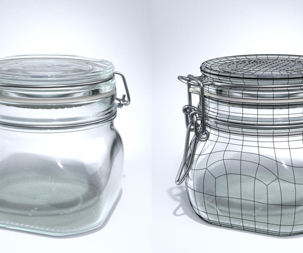 ArtStation - Clamp Jar, Bottle + Animation | Resources