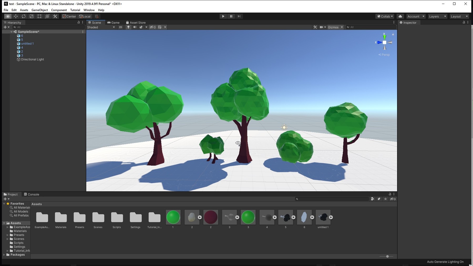 ArtStation - Low Poly tree Pack | Game Assets