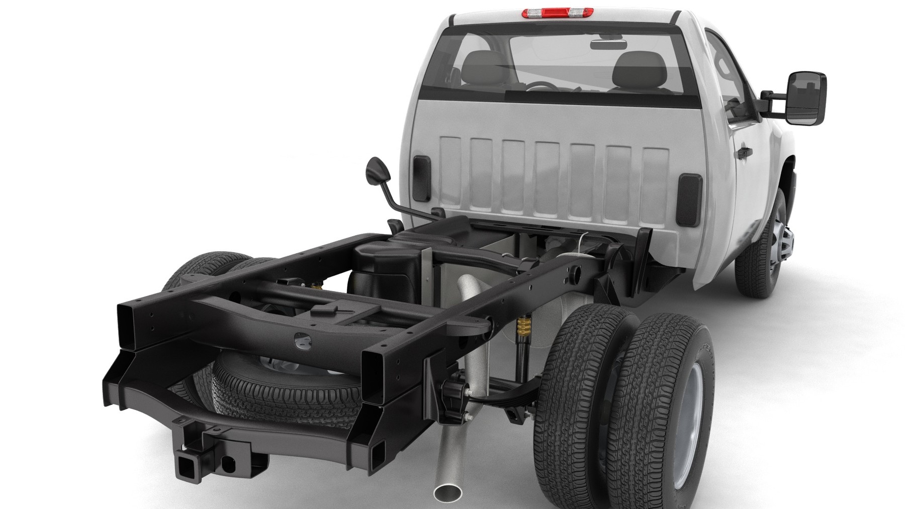 ArtStation - GENERIC DUALLY PICKUP TRUCK 16 | Game Assets