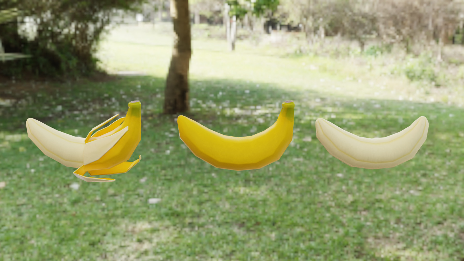ArtStation - Banana 3D Model | Game Assets